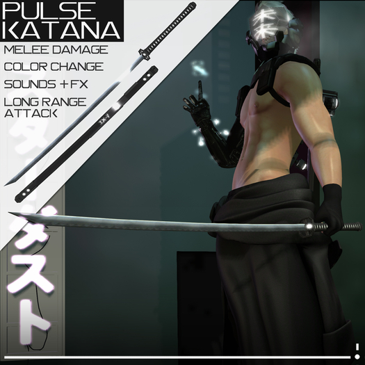 Second Life Marketplace - [Ten-Zero] Pulse Katana